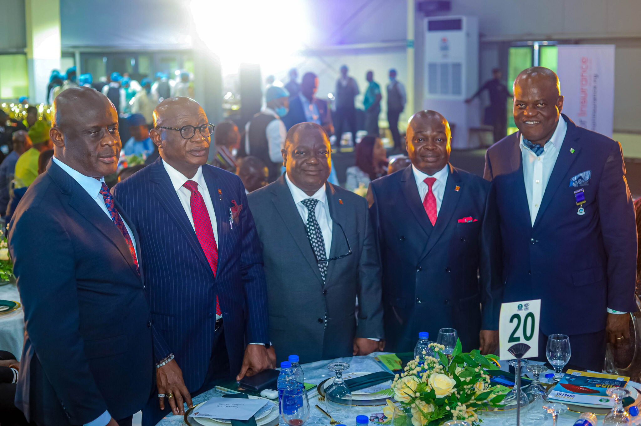 Photos: NEM Insurance top management at investiture of NCRIB President Mrs. Ekeoma Ezeibe in ...